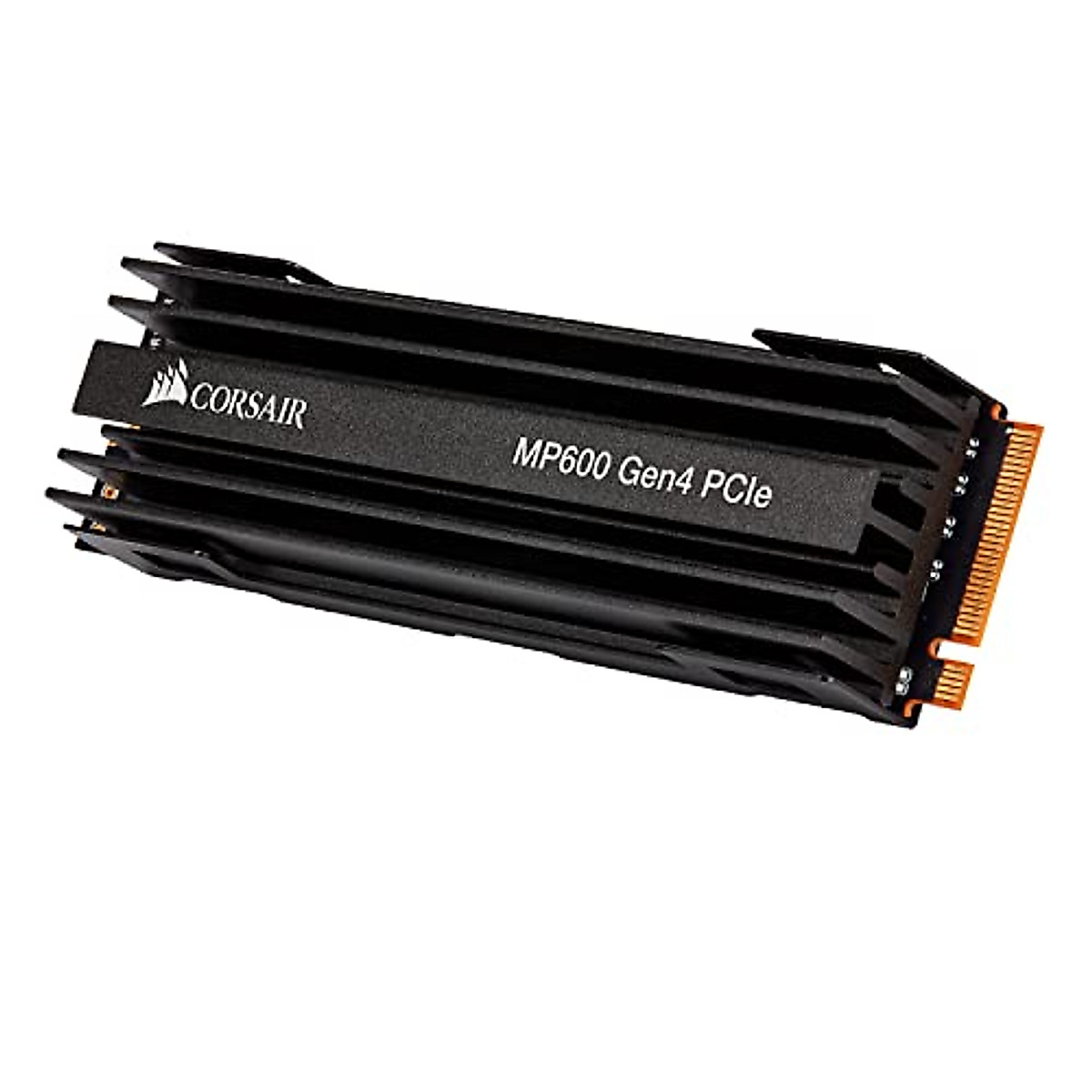 Corsair Force Series MP600 500GB Gen4 PCIe x4 NVMe M.2 SSD (Up to 4,950MB/s Sequential Read and 2,500MB/s Sequential Write Speeds, High-Density 3D TLC NAND, M.2 2280 Form Factor) Black