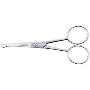 Solingen Professional | Rounded Tip Scissors | Inox I Multipurpose - Best for Nose & Eyebrows & Ear & Beard & Mustache I Made In Germany