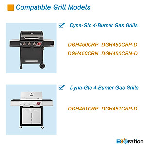 BBQration 70-01-911 Grill Grate for Dyna-Glo 4-Burner Gas Grill DGH450CRP DGH450CRN-D DGH450CRP DGH450CRN DGH451CRP DGH451CRP-D Cooking Grate for Dyna Glo Grill Replacement Parts