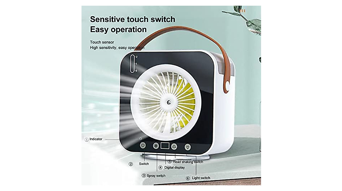 Mini Portable Air Conditioner Fan - Stay Cool Anywhere