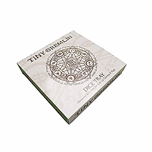 Tiny Gremlin Octagonal Dice Tray (Blue with Design)