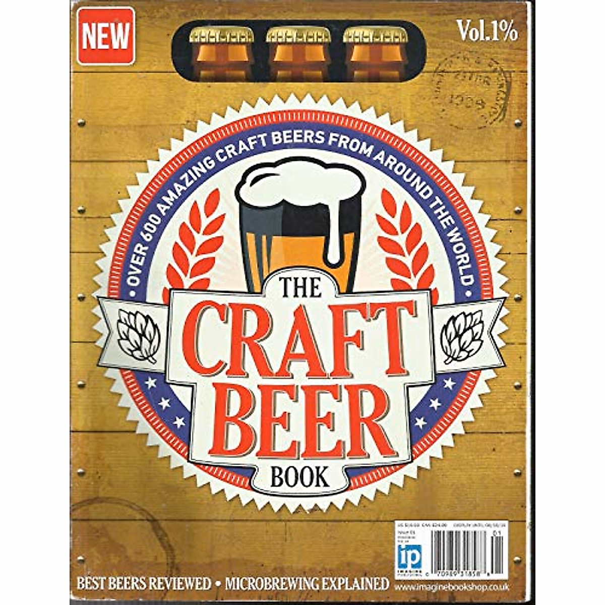 THE CRAFT BEER BOOK, OVER 600 AMAZING CRAFT BEER FROM AROUND THE WORLD, 2015