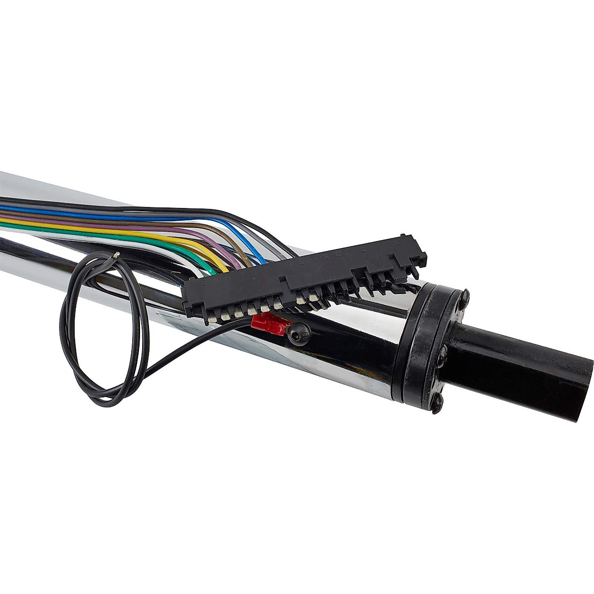 Universal GM 30-Inch Tilt Steering Column, Floor Shift, 5-Position Adjustable, Compatible with OE & Aftermarket Harnesses, 1969-1994 GM Specs, Includes Chrome Levers, Chrome