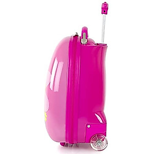 Heys Nickelodeon Paw Patrol Egg Shape Reversed-Curve Handle Durable Lightweight Fully-Lined Colorful Interior with Double Interlocking Straps Kids Luggage