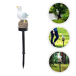 balacoo Solar Lights Decoration Lights Outdoor Outdoor Lights Seabird Landscape Lights Led Pathway Lights Home Garden Outdoor Pathway Decor LED Spotlight Outdoor Decor