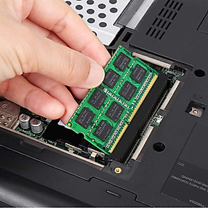 4GB DDR3 / DDR3L 1600MHz SODIMM RAM, Royemai PC3L-12800 2Rx8 1.35V 1.5V CL11 204-pin Notebook Laptop RAM Memory Module