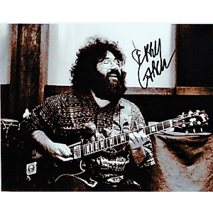 Jerry Garcia, from The Grateful Dead, 8 X 10 Autograph Photo on Glossy Photo Paper