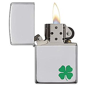Zippo Bit O' Luck Pocket Lighter, High Polish Chrome, One Size (24007)