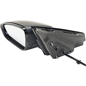 Kool Vue Driver Side Power Heated Mirror for Chrysler 200 2015-2017 Without Signal Light, Blind Spot Monitor, Memory, Puddle Lamp & Auto-Dimming Paintable