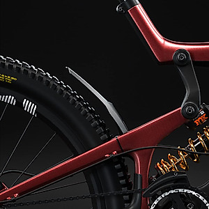 BEENOPT 2 PCs Universal Mountain Bike Fender, MTB Bicycle Fenders Rear + Front Mountain Bike Mud Guard Fender Set, 11.4" Length 3.5" Width