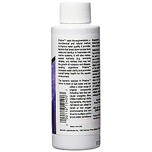 Seachem Pristine Natural Waste Management - Organic Sludge and Detritus Eliminator 100ml/3.4oz