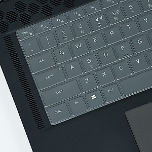 Keyboard Cover for 2024 2023 2022 Dell Alienware m15 R5 R6 R7/Alienware m17 R5/Alienware M16 R16 R1, Alienware x15 R1 R2 15.6" Gaming Laptop, Alienware x17 R1 R2 17.3", Dell G16 7630 7620 16 Inch -TPU