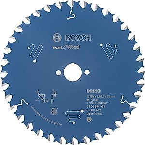 Bosch 2608644023 EXWOH 6.5" x 20mm 36T Circular saw blade Top Precision