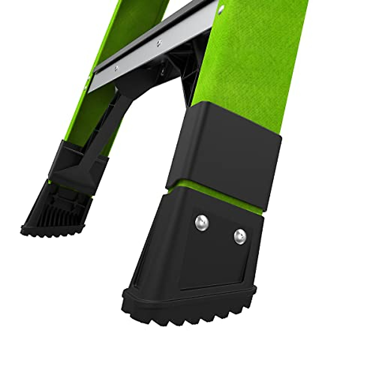 Little Giant Ladders, King Kombo 2.0 XT, Industrial, M6, 6 Ft. A Frame, 10 Ft. Extension, Fiberglass, Type 1AA, 375 lbs Weight Rating, (13936-071), Hi-viz Green