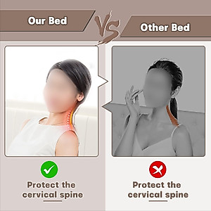 Catrimown Full Size Bed Frame with LED Lights and 4 Storage Drawers, Upholstered Platform Bed with Faux Leather Headboard, Strong Wooden Slats Support, No Box Spring Needed, Easy Assembly, White