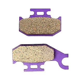 Motormagic Brake Pads For Yamaha Rhino 450 660 700 Raptor 700 700R, 1 Set Rear Brake Pads