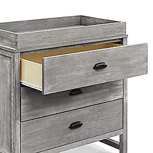 DaVinci Fairway 3-Drawer Dresser in Cottage Grey