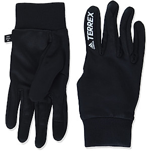 Unisex-Adult Terrex AEROREADY Gloves Black/White Small