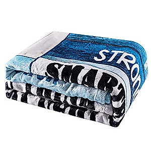 Yomaisky Anniversary Birthday Gifts for Her Wife from Husband to My Wife Blanket Presents Christmas Valentines Gifts for Her Wife Romantic Healing Soft Warm Flannel Fleece Woollen Throws for Bed Sofa