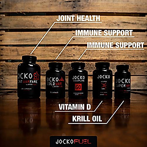 Jocko Fuel Discipline GO Brain Booster - Nootropic Dietary Supplements for Memory & Focus - PreWorkout Energy & Focus Supplement (90 Capsules)