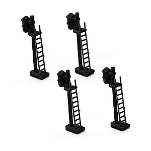 Outland Models Railroad Scenery Block Signal x4 (Non-Electric) N Scale 1:160