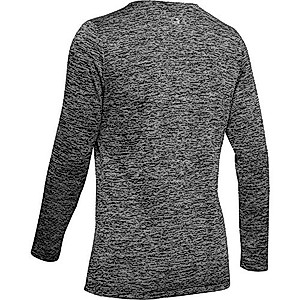 Under Armour Women's UA Tech™ Twist Crew Long Sleeve MD Black
