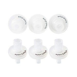 Syringe Filters [Hydrophilic Nylon Membrane] Non-sterilized Diameter 13mm Pore Size 0.45μm for Laboratory Filtration by Allpure Biotechnology (Nylon, Pack of 100)