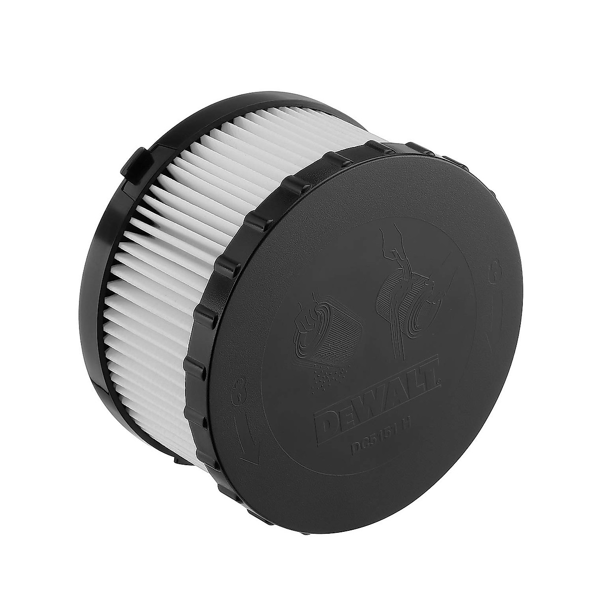 Cabiclean DEWALT HEPA Filter Replacement Compatible with DEWALT DC5151H DC515 DCV517 for Wet Dry Vacuum