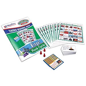 NewPath Learning - 24-6017 Rock Cycle Bingo Game, Grade 5-9