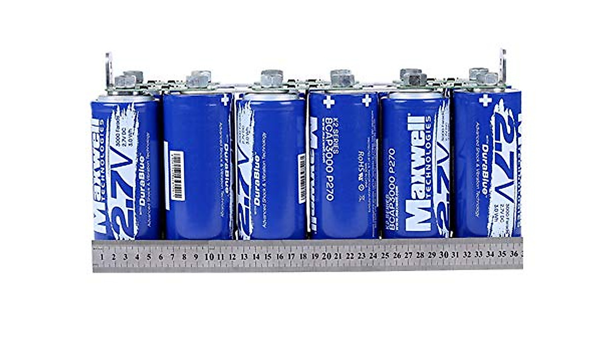 Maxwell Durablue 16V 1000F Ultracapacitor for Solar & Automotive Power
