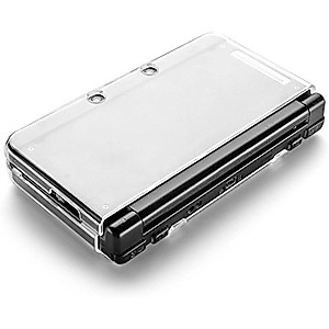 TNP New 3DS Case - Ultra Clear Crystal Transparent Hard Shell Protective Case Cover Skin for New 2015 Nintendo 3DS - [New Modified Hinge-Less Design]