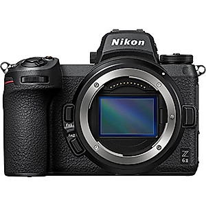 Nikon Intl. Nikon Z6II Mirrorless Digital Body Only CMOS Camera Case, 128GB Additional Memory, LED Light, Cleaning Pen compact Z 6II 1659 Z 6II