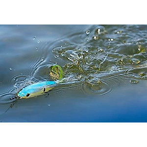 Berkley Choppo Topwater Fishing Lure, Maverick, Size 90, Cupped Propeller Tail for Balance of Sound and Spray, Equipped with Sharp Fusion19™ Hook