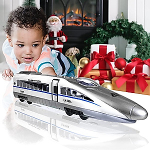 Bullet Train Mini Toys for Kids with Sound & Light - Train Set for 3 4 5 6 Years Old Boys Girls Classic Toy Gift for Holiday, Birthdays or Christmas