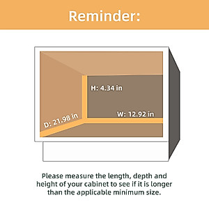 BBLHOME Pull Out Cabinet Drawer Organizer,Heavy Duty Slide Out Pantry Shelves Sliding Drawer Storage for Bathroom, Kitchen, Home, 11" W x 21" D,Chrome Finish