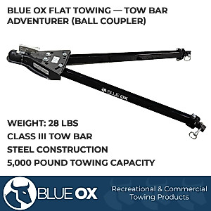 Blue Ox BX7322 Adventurer Adjustable Tow Bar