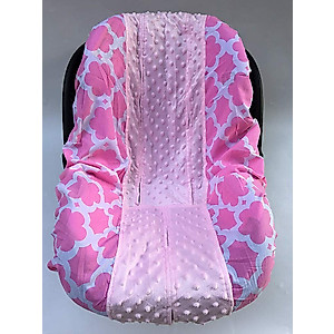 Rosy Kids Infant Carseat Canopy Cover 3 Pc Whole Caboodle Baby Car Seat Cover Kit C031200