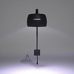 LANDEN HYDROLIT 35 RGB LED Aquarium Light for Freshwater- Full Spectrum Lighting with Adjustable BrightnessWith Controller(Light with Mount Kits only)