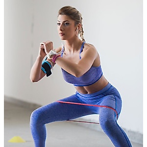 SmarterLife Resistance Bands for Working Out, Non-Latex Exercise Bands for Women, Men, 5 Extra Wide Workout Bands For Weight Loss, Home Gym, Booty Bands, Physical Therapy Bands, Workout Guide Included