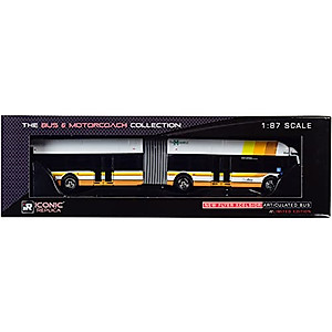 New Flyer Xcelsior Articulated Hawaii Model Bus HO Scale-1:87 Scale Iconic Replicas