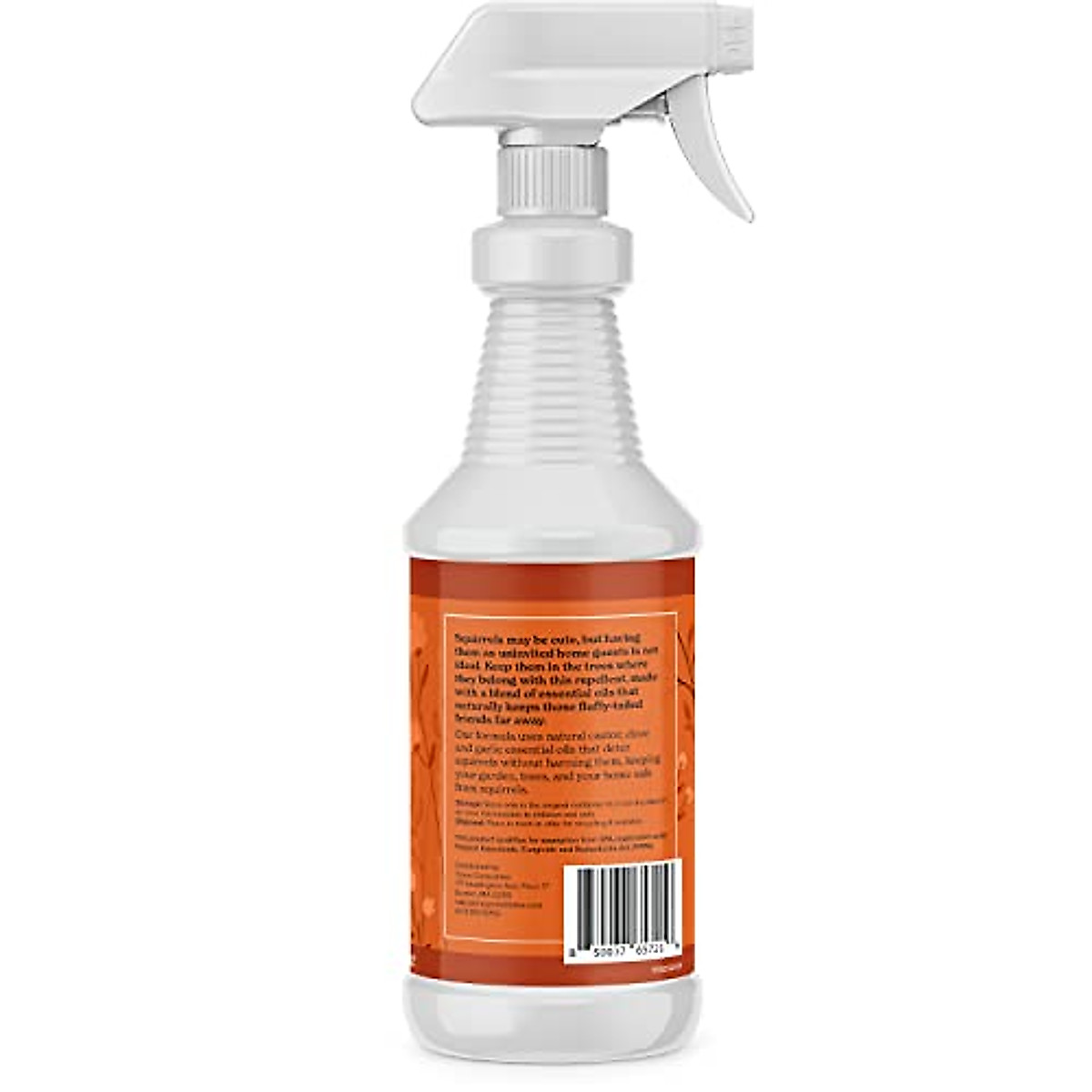 Vine Homecare - Squirrel Control Spray - Natural, Non-Toxic Squirrel Repellent - Quick, Easy Pest Control - Safe for Use Around Children and Pets - Made with Essential Oils - 32 OZ