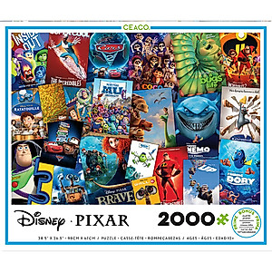 Ceaco - Disney / Pixar - Movie Posters - 2000 Piece Jigsaw Puzzle , 5"