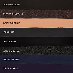 LAURA GELLER NEW YORK INKcredible Gel Eyeliner - After Midnight - Waterproof Smudge-proof Eyeliner Pencil - Built in Sharpener