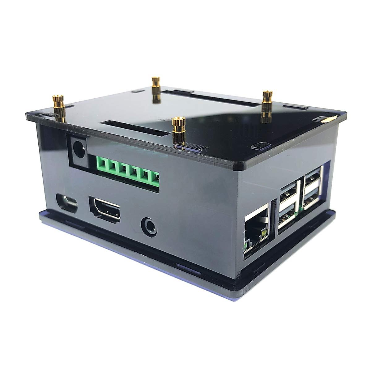 Acrylic Case for InnoMaker AMP and AMP Pro Hat Module Works with Raspberry Pi 5 4 3B B+