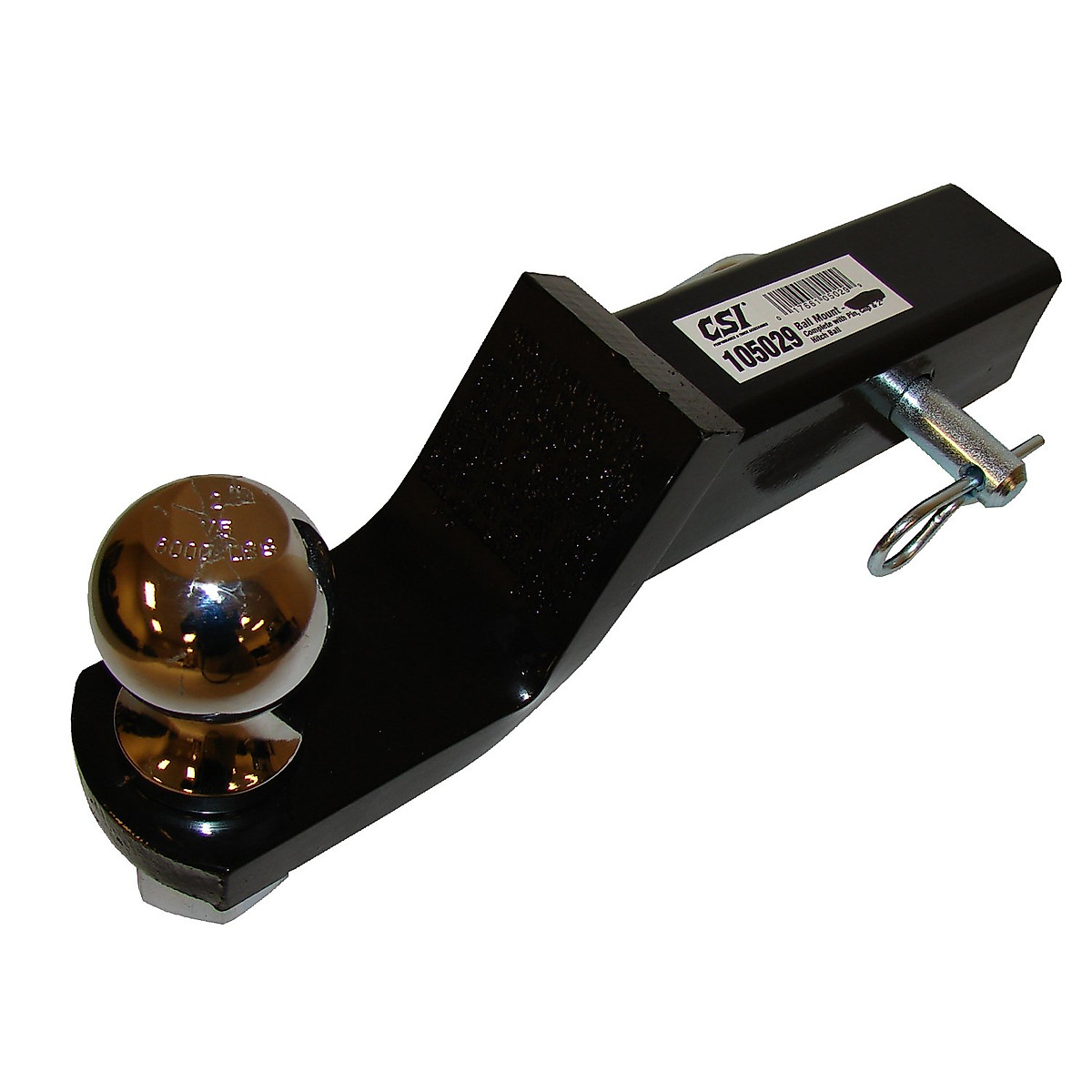 CSI 105029 Ball Mount with Two" Ball Pin and Clip