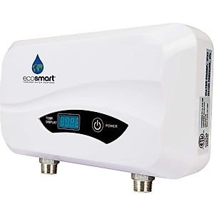 Ecosmart POU 3.5 Point of Use Electric Tankless Water Heater, 3.5KW@120-Volt, 6 x 11 x 3 Inch