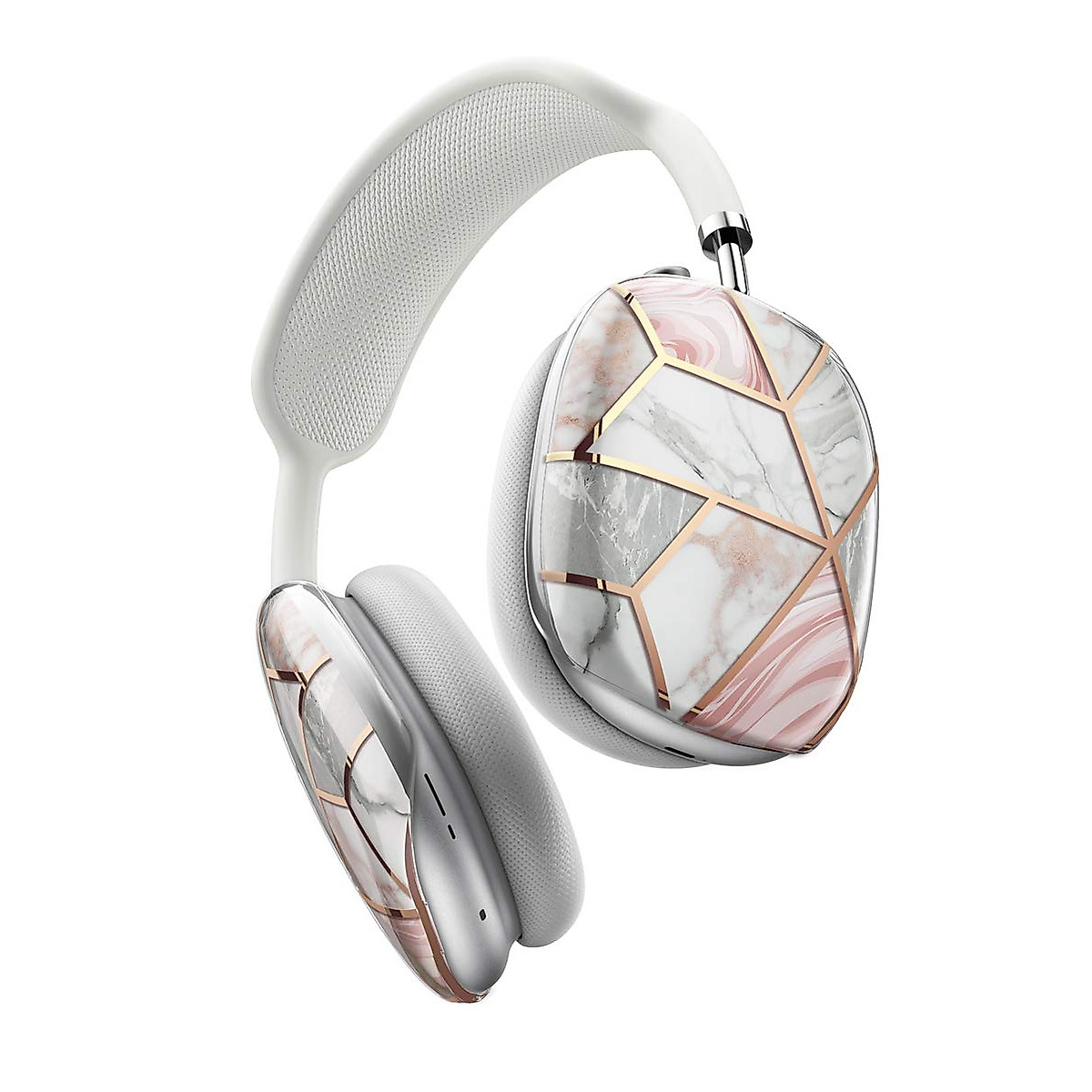 i-Blason Cosmo Case Designed for Airpods Max Headphones, Protective Stylish Earpads Case Cover Compatible with Apple AirPods Max, 1 Pair (Marble)