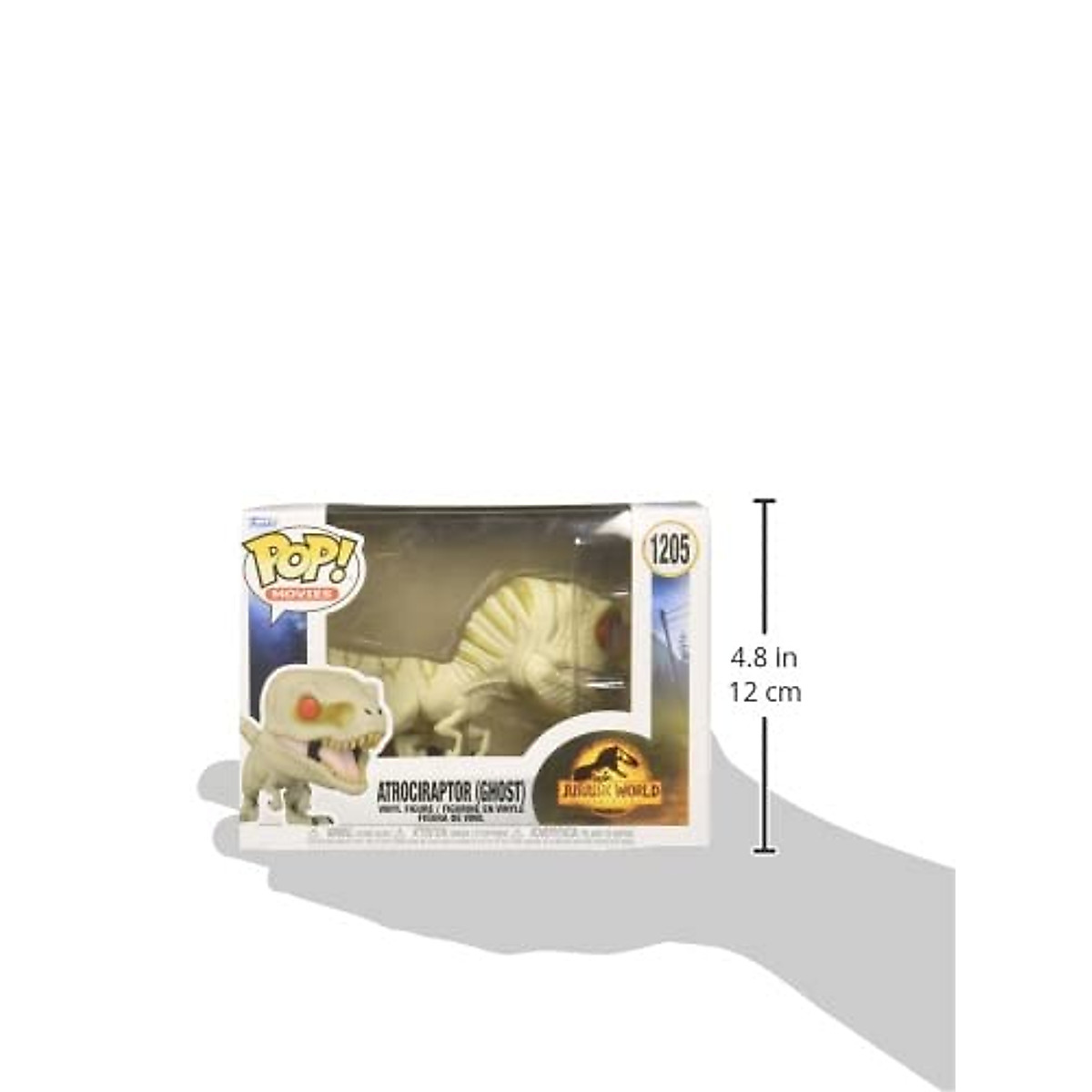 Funko Pop! Movies: Jurassic World Dominion - Atrociraptor (Ghost)