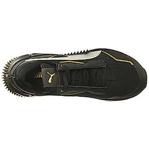 PUMA womens PROVOKE XT, Puma Black-Puma Team Gold, 7.5
