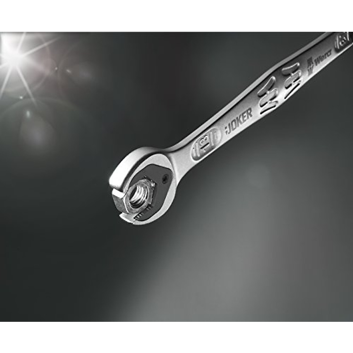 Wera - 5073283001 4013288167385 Ratcheting Combination Wrench Joker 1"/2x177mm, Multi